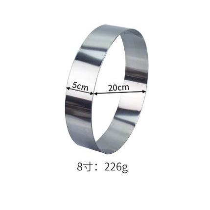 Khuôn Ring Tròn Đường Kính 8cm-10cm-15cm-20cm (Cao 5cm - 8cm) | Shopee Việt Nam