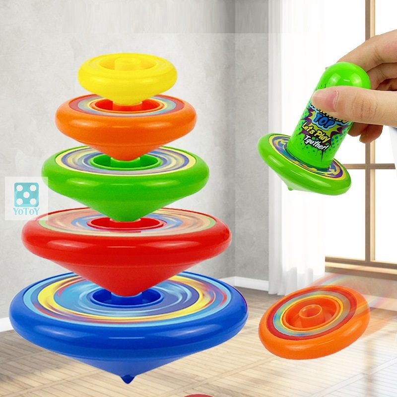 Đồ chơi con quay sắc màu gồm 5 đĩa quay kèm bệ phóng – Super spinning ...