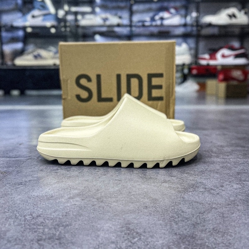 Dép nam bigsize quai ngang Yz Slide ss22 vân nhám nhẹ siêu đẹp size44 ...