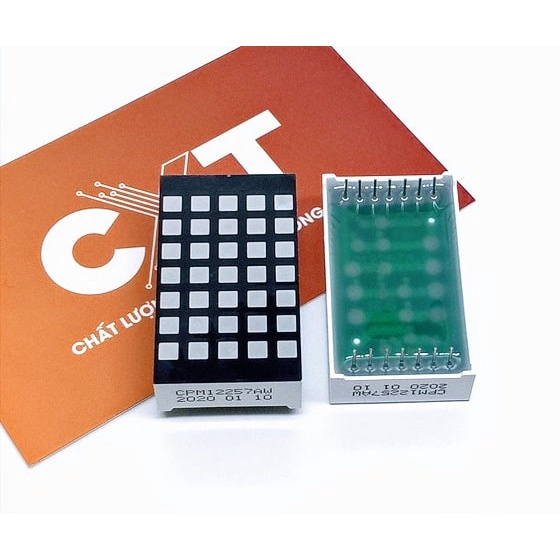 Led matrix 5x7 vuông sáng xanh dương 3x3mm | Shopee Việt Nam