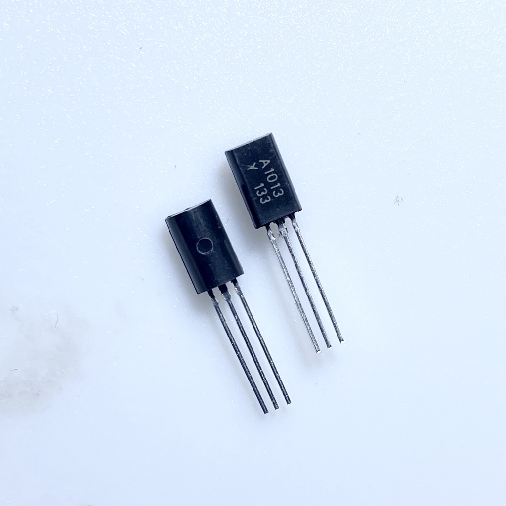 Transistor A1013 TO-92L PNP 1A 160V sử dụng nhiều trong các mạch điện ...