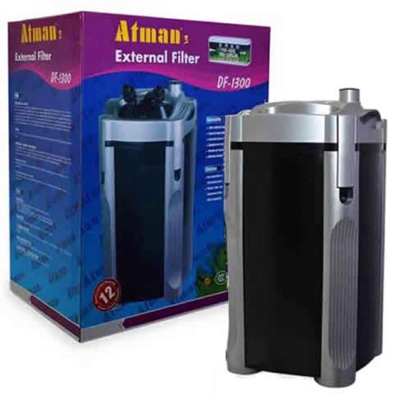 ATMAN - External Filter DF-1300 | Máy lọc thùng cao cấp cho hồ cá thuỷ ...