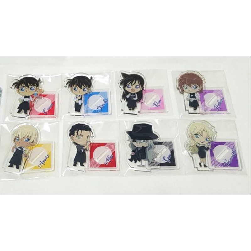 Mô hình Standee Conan Shinichi Ran Haibara Amuro Akai Gin Vermouth ...