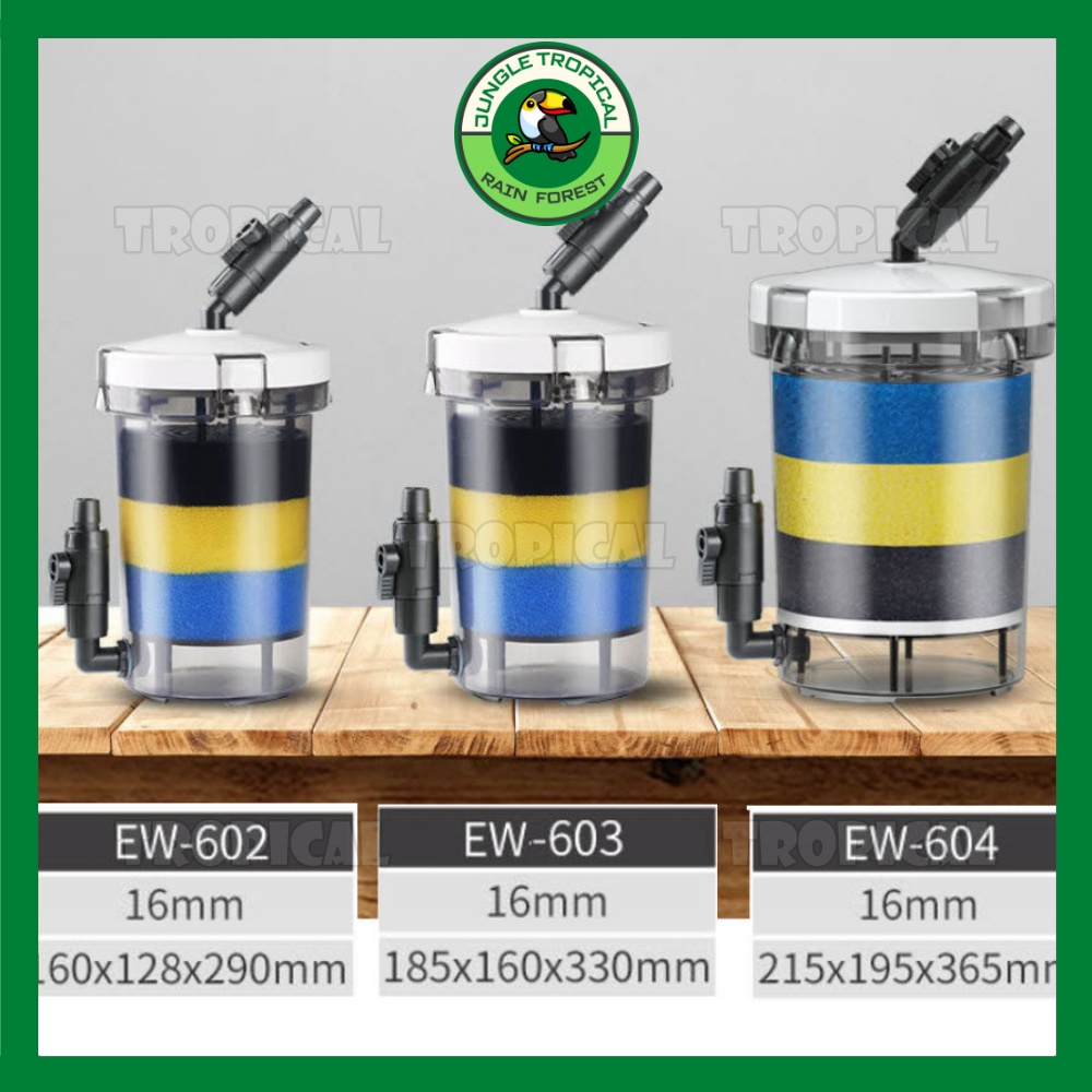 Lọc phụ Jialu EW 602 - 603 - 604 Lọc thùng ngoài làm sạch nước hồ cá cảnh thủy sinh - Lọc phụ ...