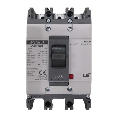 Aptomat MCCB LS ABN53C-50A | 3P 50A 18kA | Shopee Việt Nam