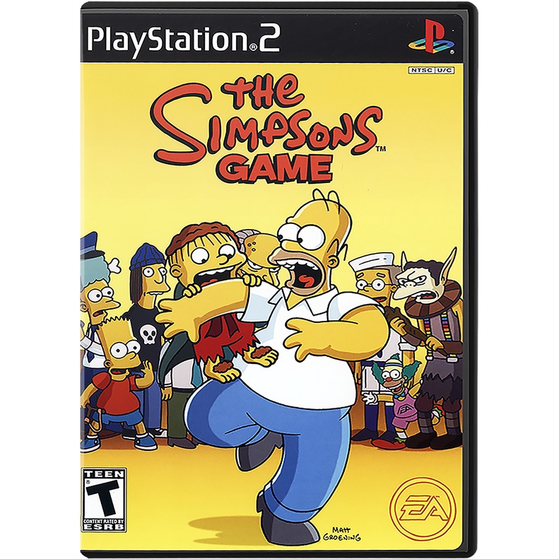 The Simpsons Game - Đĩa game PS2 | Shopee Việt Nam