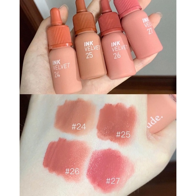 Son Peripera Ink Velvet Màu 22 23,24,25,26,27,28,29,30,31,17 | Shopee ...