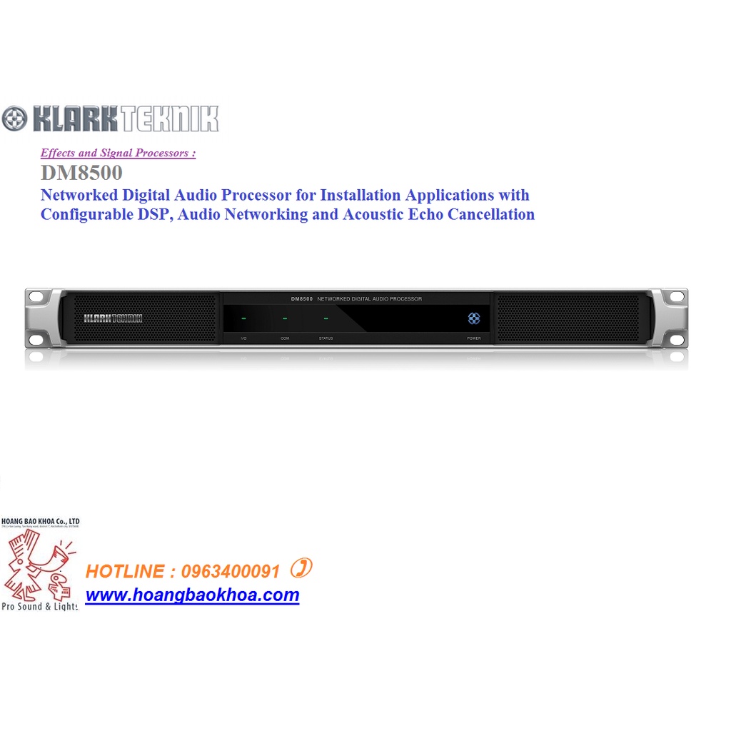 DM8500 Bộ Xử Lý Âm Thanh Matrix Klark Teknik | Shopee Việt Nam
