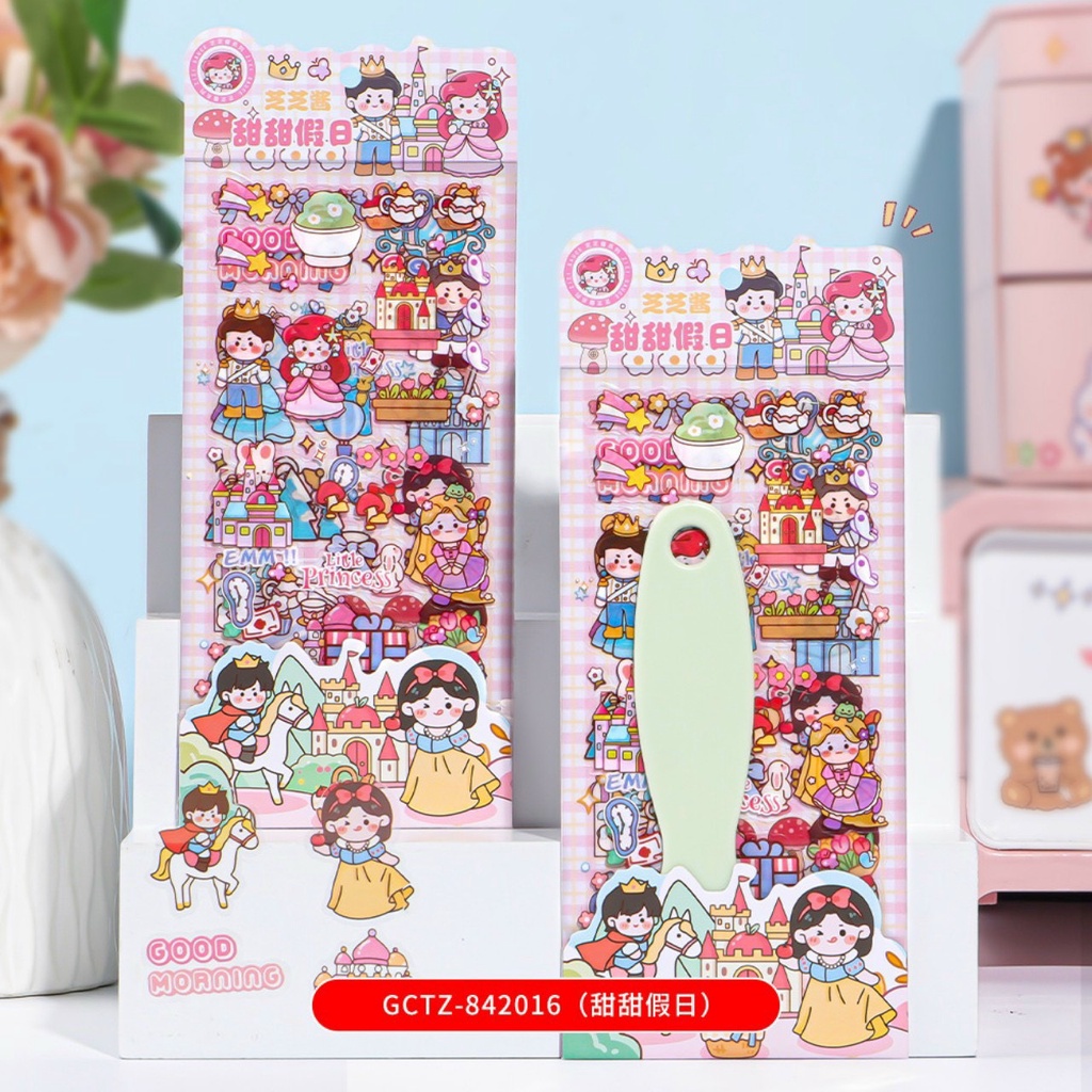 Set 4 tấm sticker kèm cây đẩy sticker - shop Liam | Shopee Việt Nam