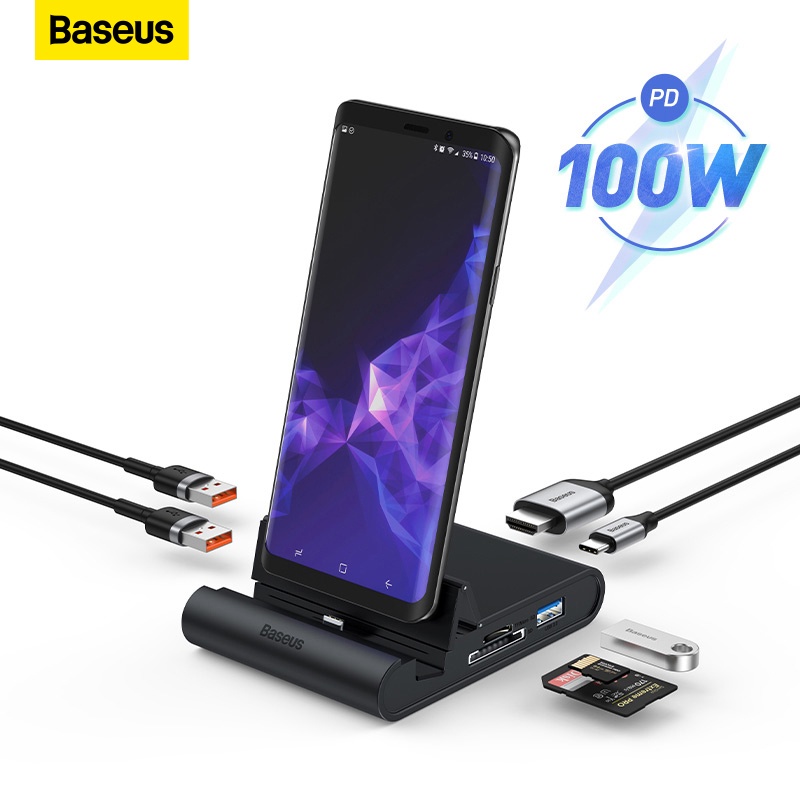 Baseus Docking Station Dex USB C HUB sang USB 3.0 Dock tương thích HDMI ...