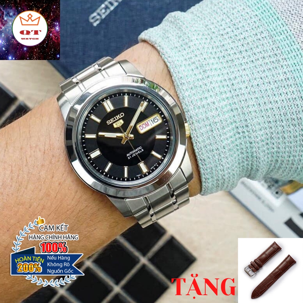 Đồng Hồ Nam SEIKO 5 Automatic SNKK17K1 Chính Hãng Tặng Dây Da Cao Cấp ...