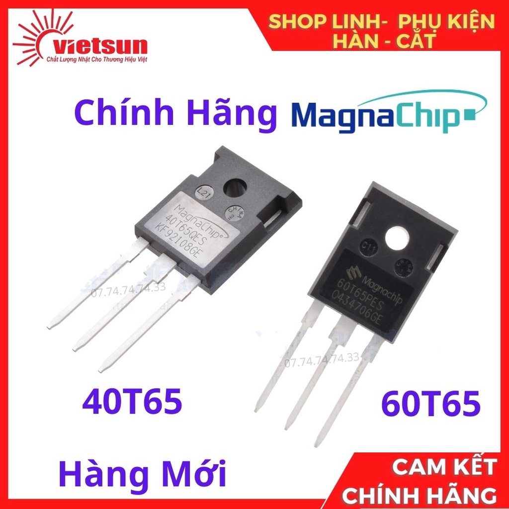 Igbt 40T65 60T65 Chính hãng MagnaChip- Vietsun | Shopee Việt Nam