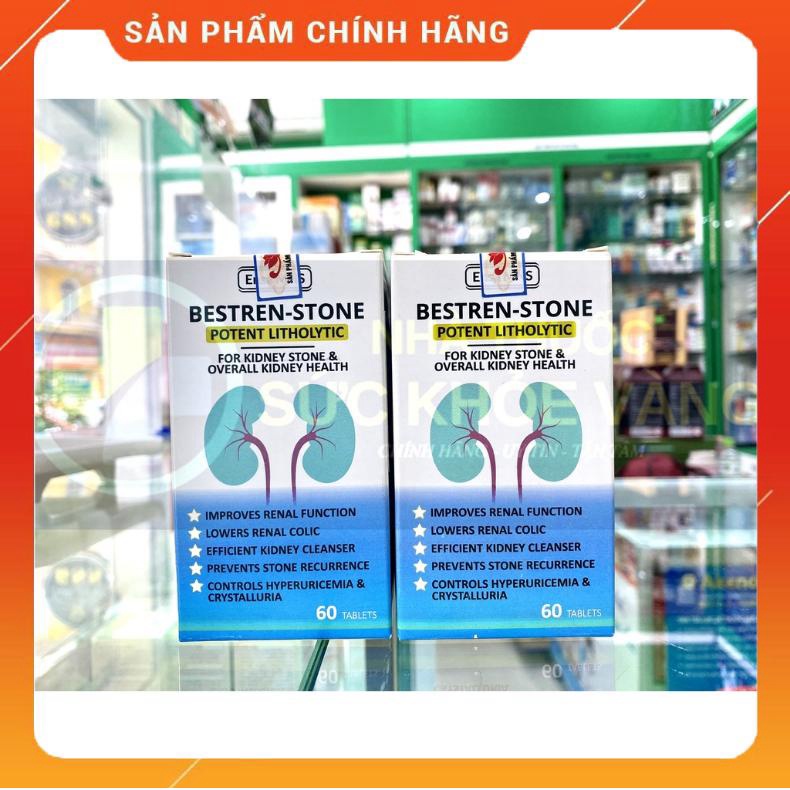 BESTREN STONE - Viên Uống Bổ Thận, Giảm Nguy Cơ Sỏi Thận, Sỏi Bàng ...