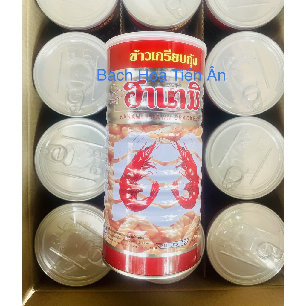 SNACK Tôm THÁI LAN HANAMI lon 110g | Shopee Việt Nam