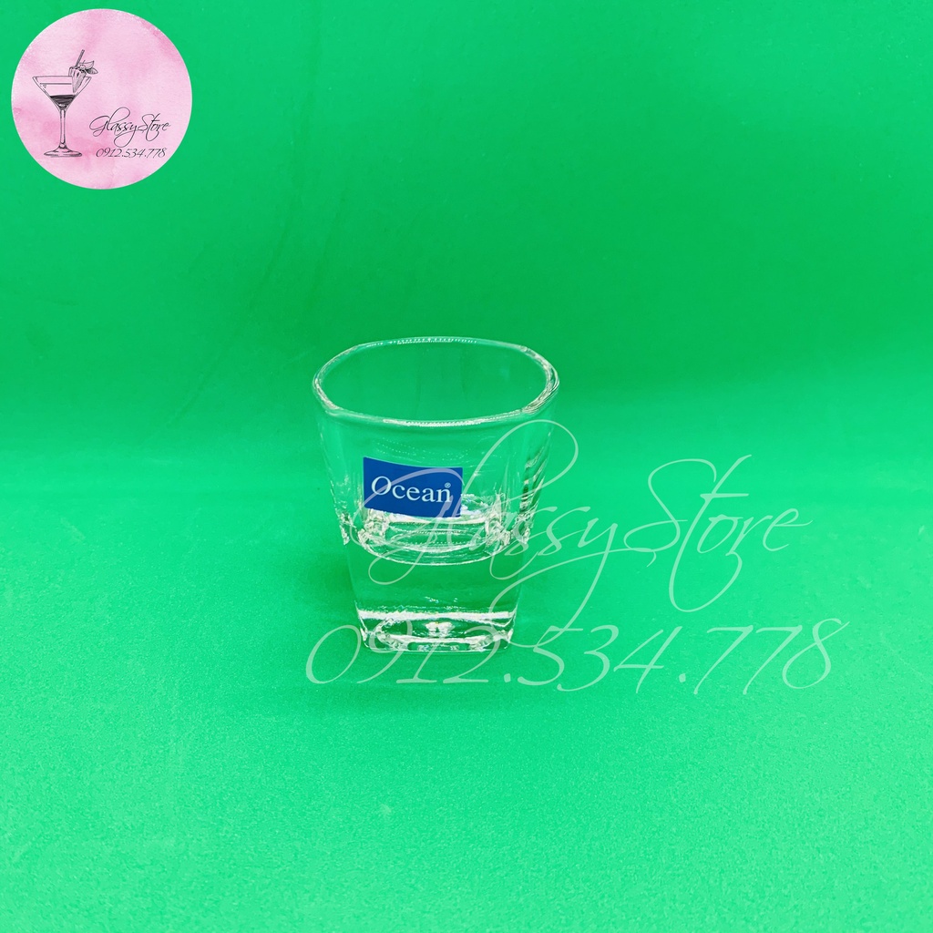 [HỘP 12 c] Ly (cốc) thủy tinh Ocean Shot Glass Solo – P00110 – 60ml / P00210 - 55ml (Hàng nhập ...