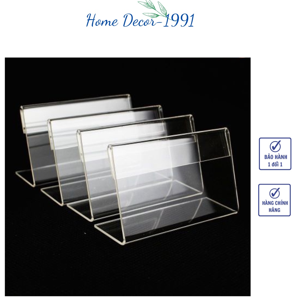 Menu Mica Mini Chữ L Ngang Dọc Để Bàn Chức Danh Văn Phòng , Meka Để ...