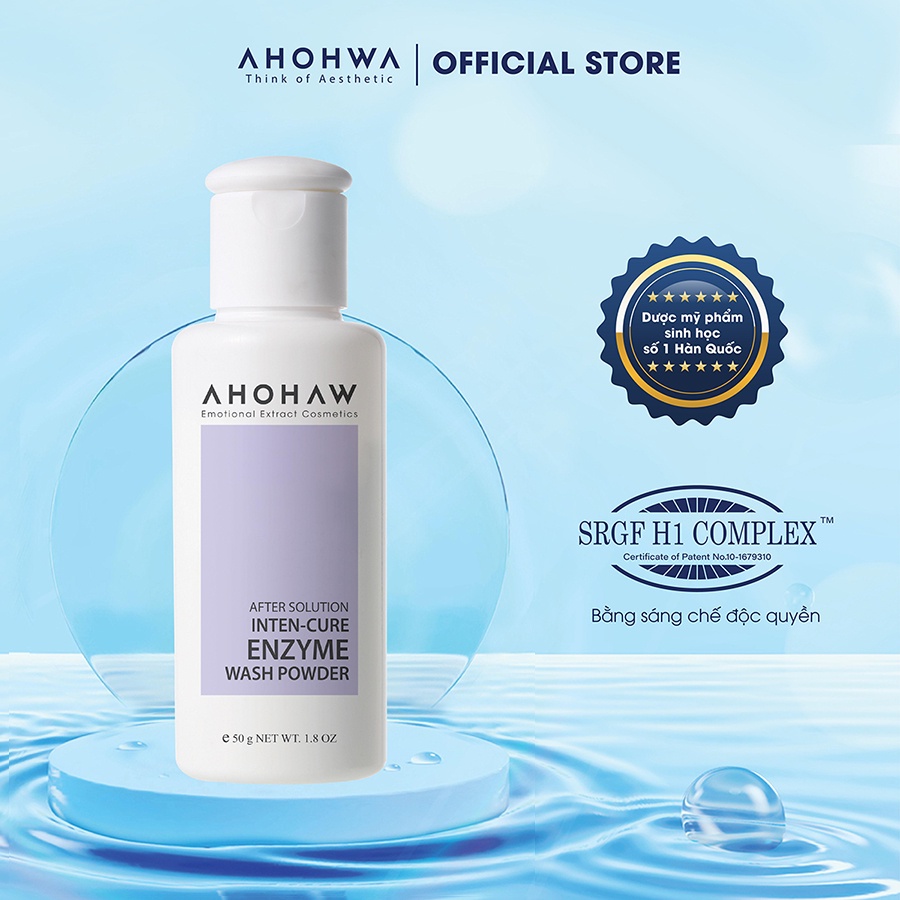 Bột rửa mặt làm sạch sâu cho da nhạy cảm Inten Cure Enzyme Wash Powder ...