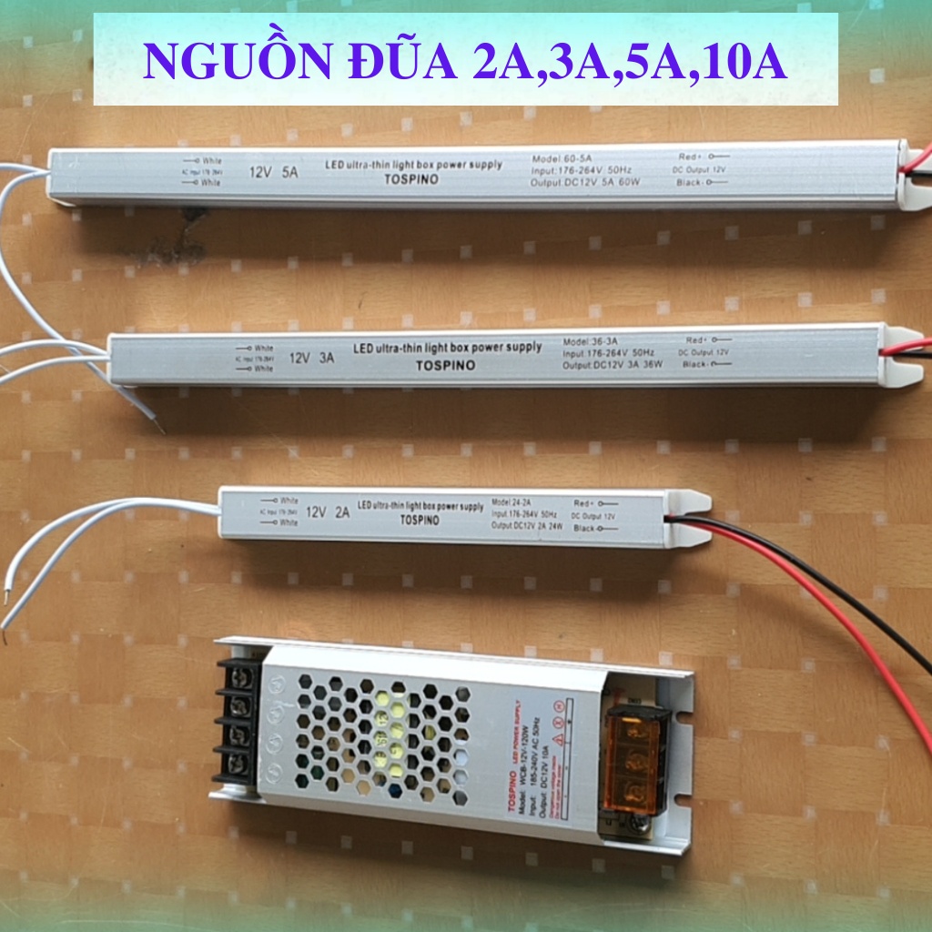 Nguồn led đũa 12v 2A, 12v3A, 12v5A, 12v10A dùng cho led | Shopee Việt Nam