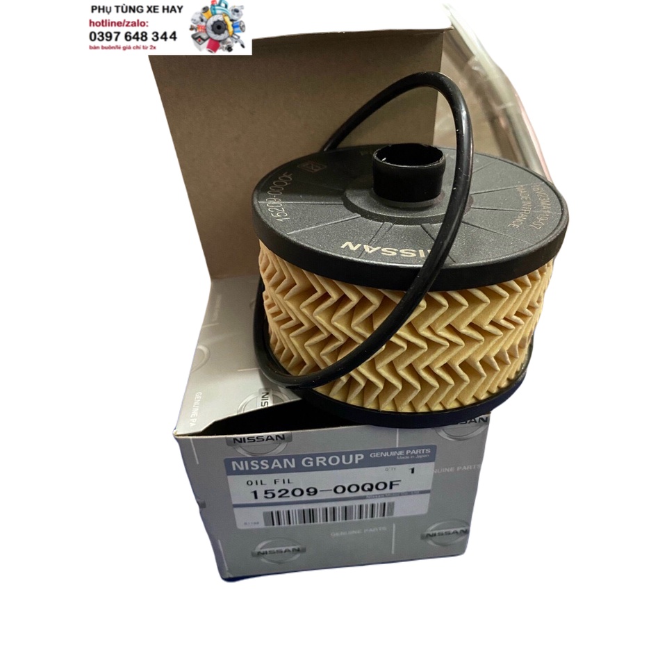 Lọc nhớt Nissan Almera (lọc lõi) mã 15209-00Q0F | Shopee Việt Nam