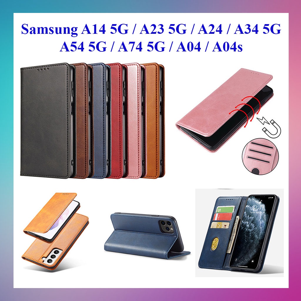 Bao da Samsung Galaxy A14 5G A15 5G A25 5G A23 5G A24 A34 5G A54 5G M14 5G A04 A04s A05 A05s M34 ...