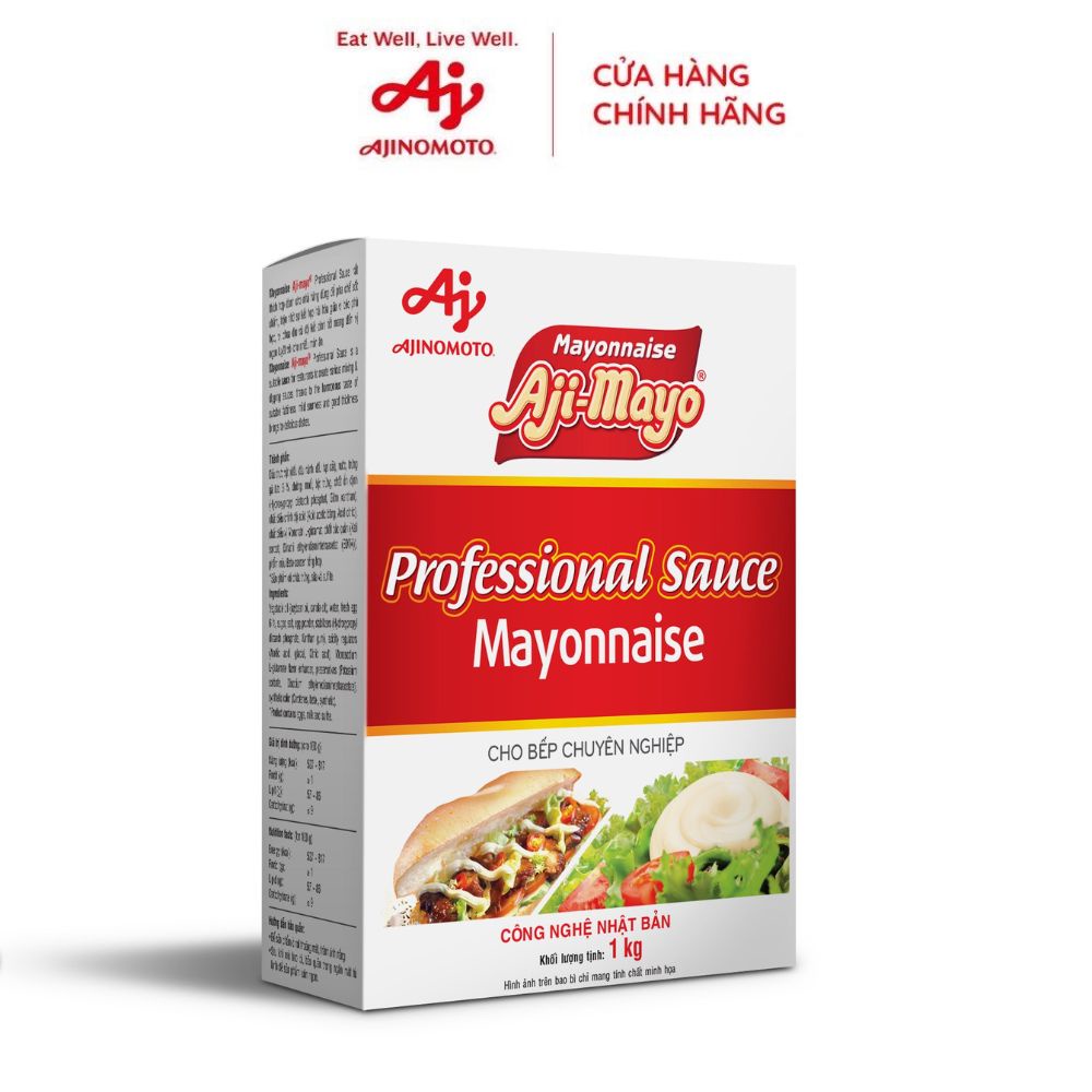 Xốt Mayonnaise Aji-mayo® Professional Sauce 1kg/Hộp | Shopee Việt Nam
