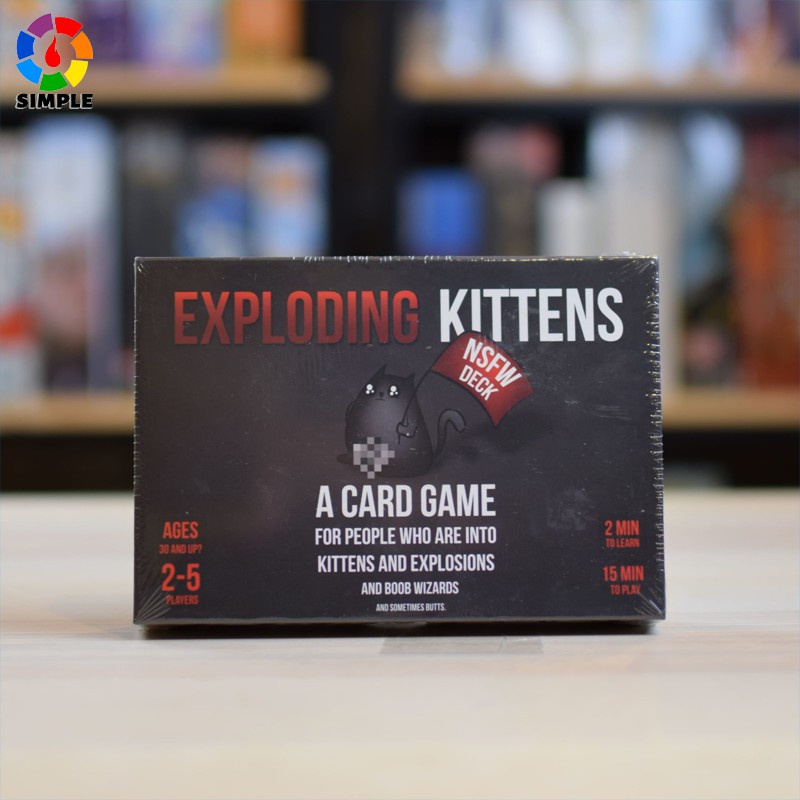 Exploding Kittens: NSFW Edition Cards Board Game | Shopee Việt Nam
