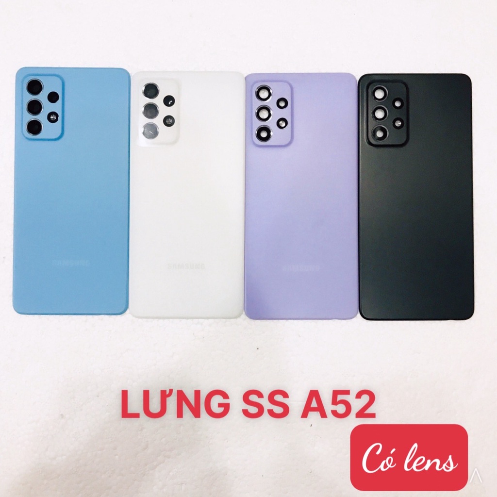 LƯNG VỎ CÓ VIỀN CAMERA SAMSUNG A52 5G - VỎ BỘ - NẮP PIN A52 5G | Shopee ...