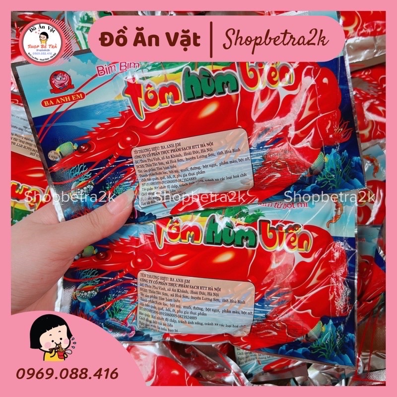 Snack tôm hùm biển 3anhemfoods | Shopee Việt Nam