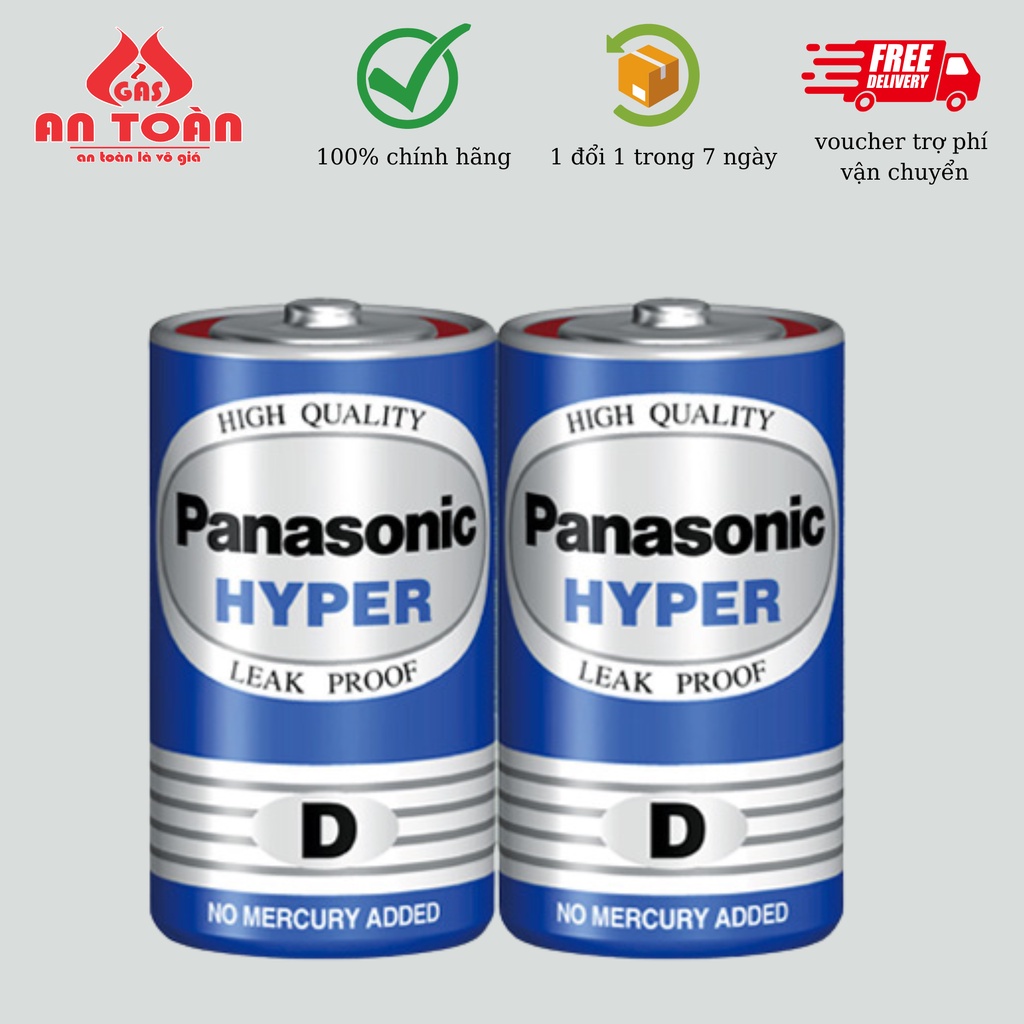 Pin đại D pin trung C PANASONIC HYPER vỉ 2 viên pin C | D. | Shopee ...