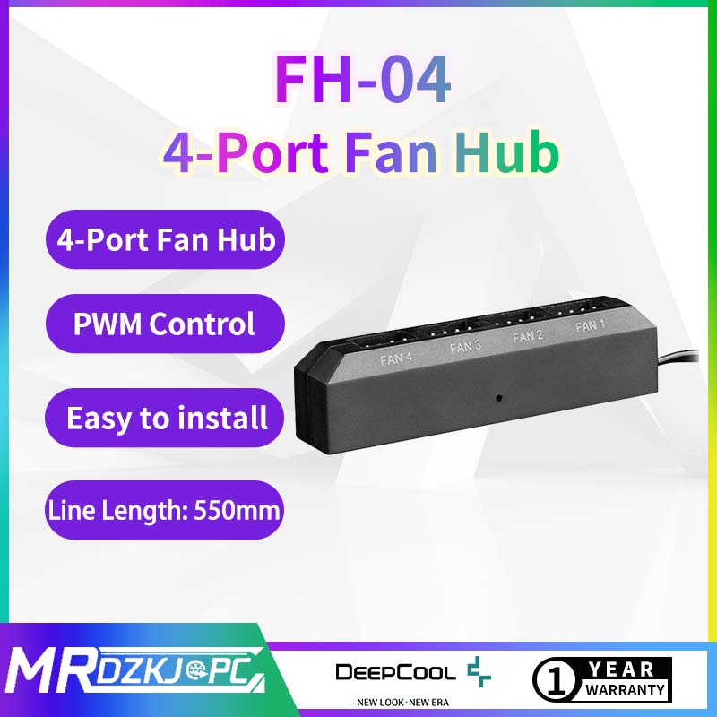 Bộ Điều Khiển Tốc Độ Quạt Deepcool FH-04 4 PWM | Shopee Việt Nam