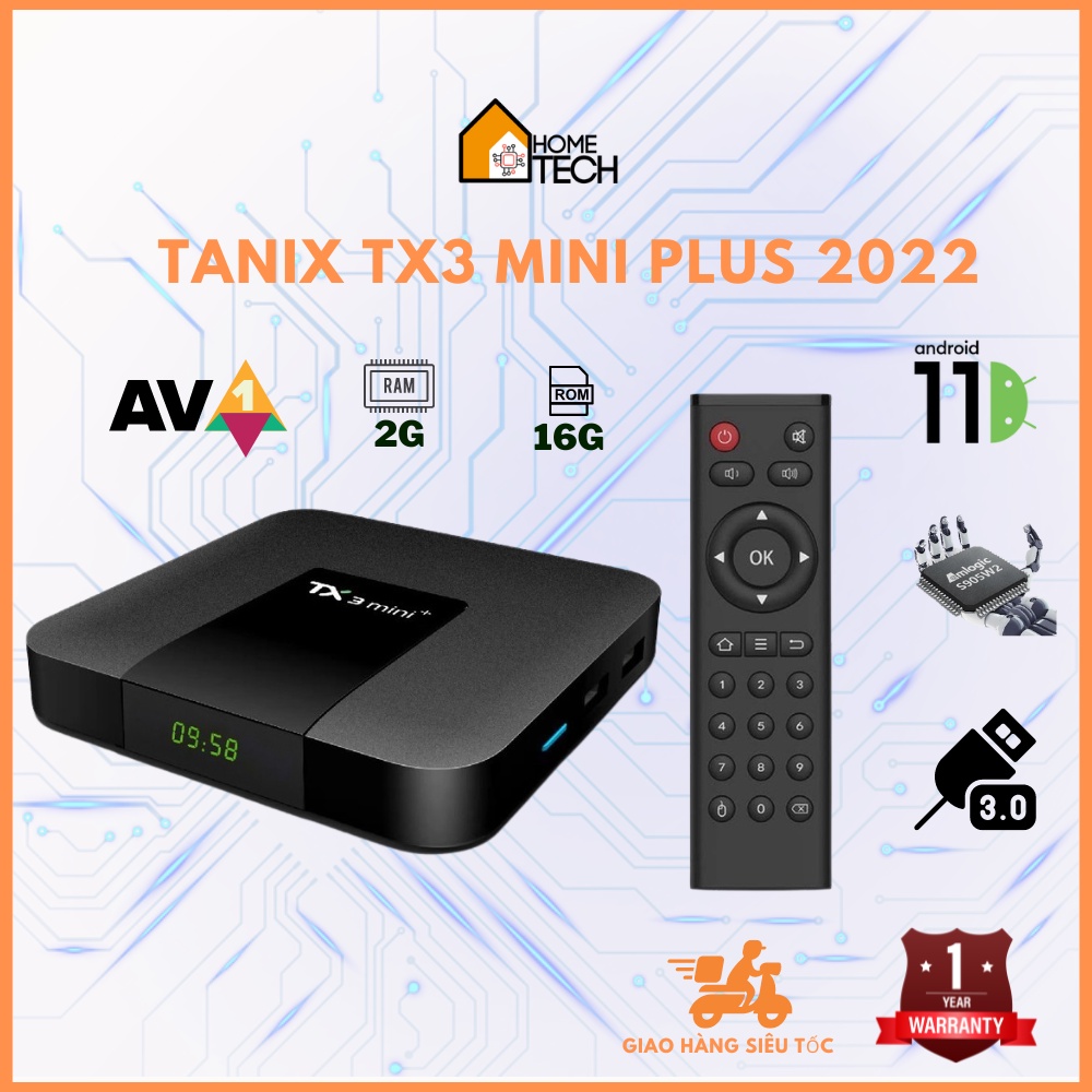 Android TV Box TX3 mini Plus 2022 Dual Wifi Bluetooth - Android 11 ...