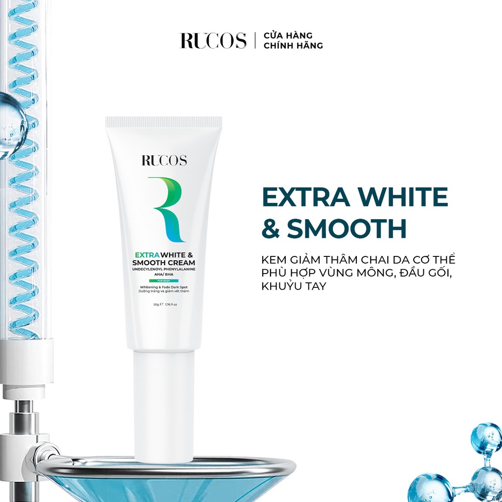 [Kem mờ thâm cơ thể] Extra White & Smooth Cream - Rucos | Shopee Việt Nam