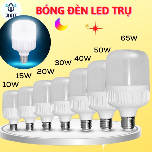 Bóng đèn Led trụ City Light 10w 15w 20w 30w 40w 50w 65w trụ T bulb siêu ...