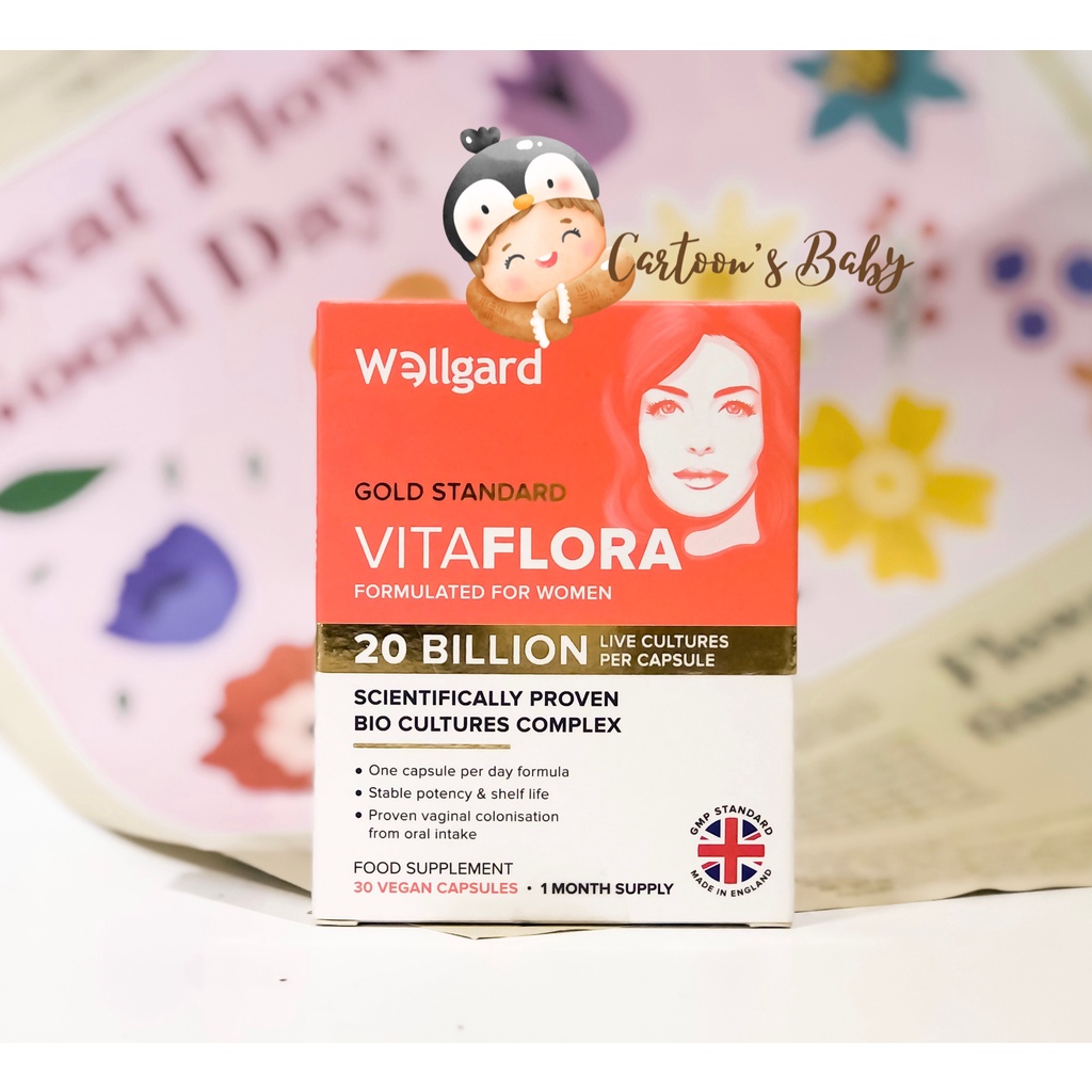 Men Phụ Khoa VITAFLORA 30 VIÊN (Hộp) | Shopee Việt Nam