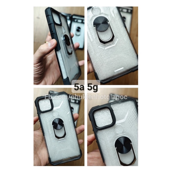 Ốp lưng trong suốt chống sốc có ring hầm hố Google Pixel 6a / 6 Pro / 6 ...