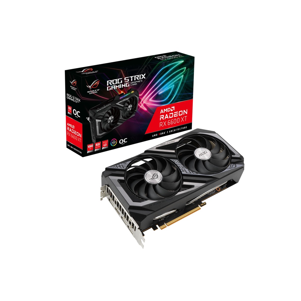 Card Màn Hình ASUS ROG Strix Radeon RX 6600 XT OC Edition 8GB GDDR6 ...