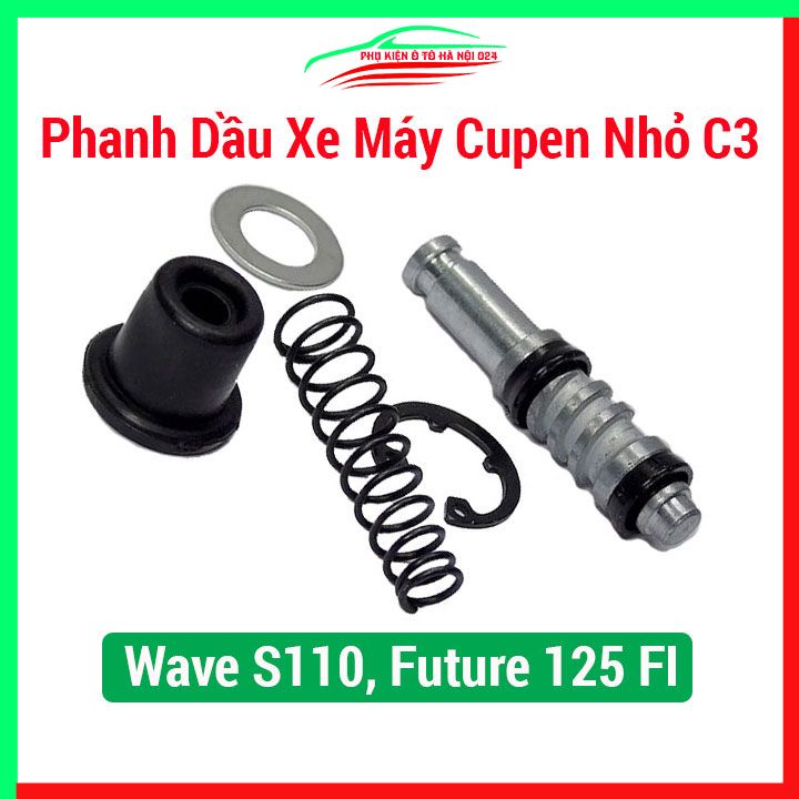 Ty cuppen phanh dầu xe máy cupen nhỏ C3 Wave sS110, Future 125 fi và 1 ...