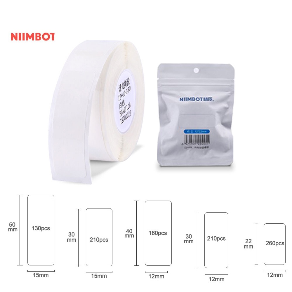 Niimbot d11 Nhãn Dán Nhiệt Tự Dính d110 / d11 / d101, niimbot d110 | Shopee Việt Nam