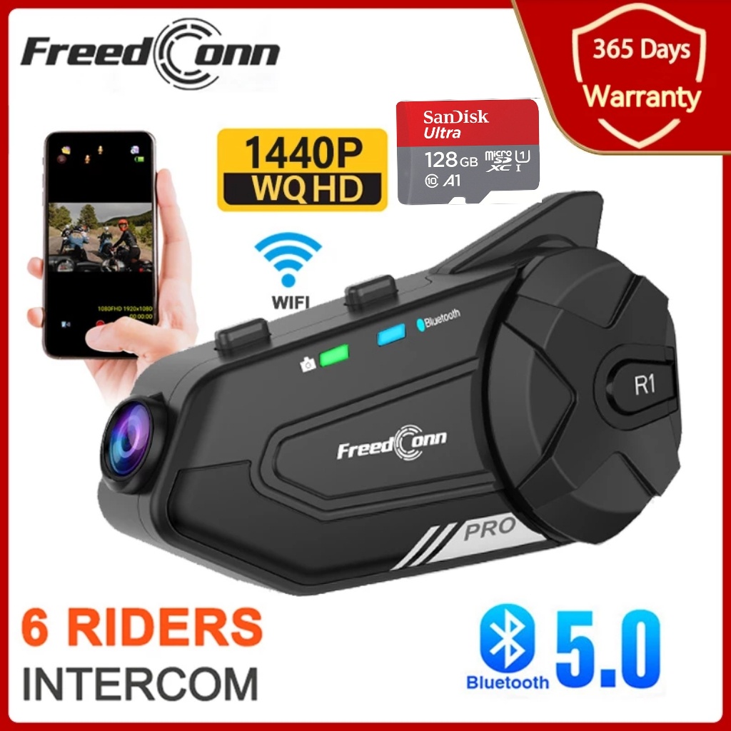 Freedcon R1 Pro Tai Nghe Chụp Tai Kết Nối bluetooth 1440p wifi 2k 6 ...