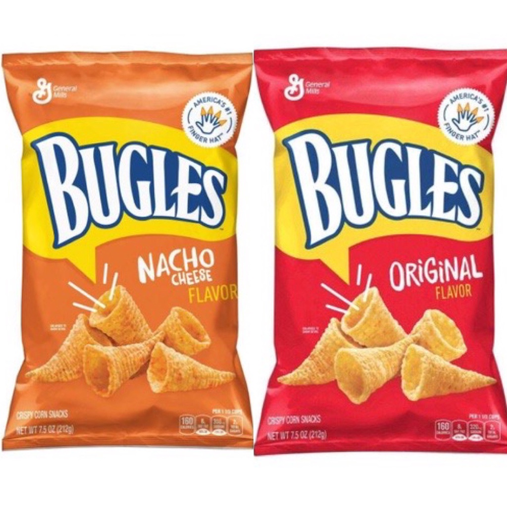 Snacks Bugles Nacho Cheese & Original 212G | Shopee Việt Nam