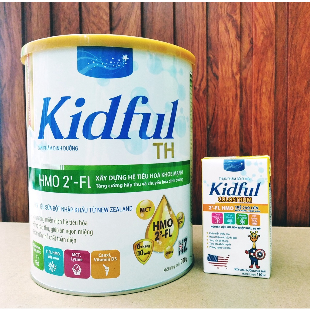 Sữa bột Kidful TH 900g (xây dựng hệ tiêu hóa khỏe mạnh cho bé từ 6 ...