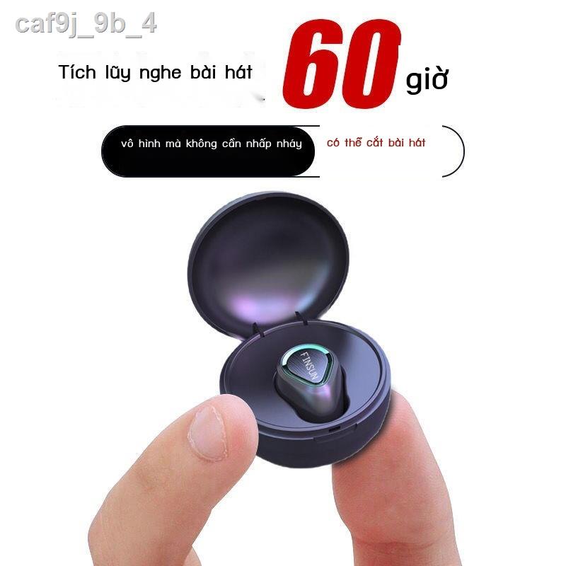 Tai nghe Bluetooth không dây 1 bên tai 5.0 mini nhét tai thể thao đeo ...