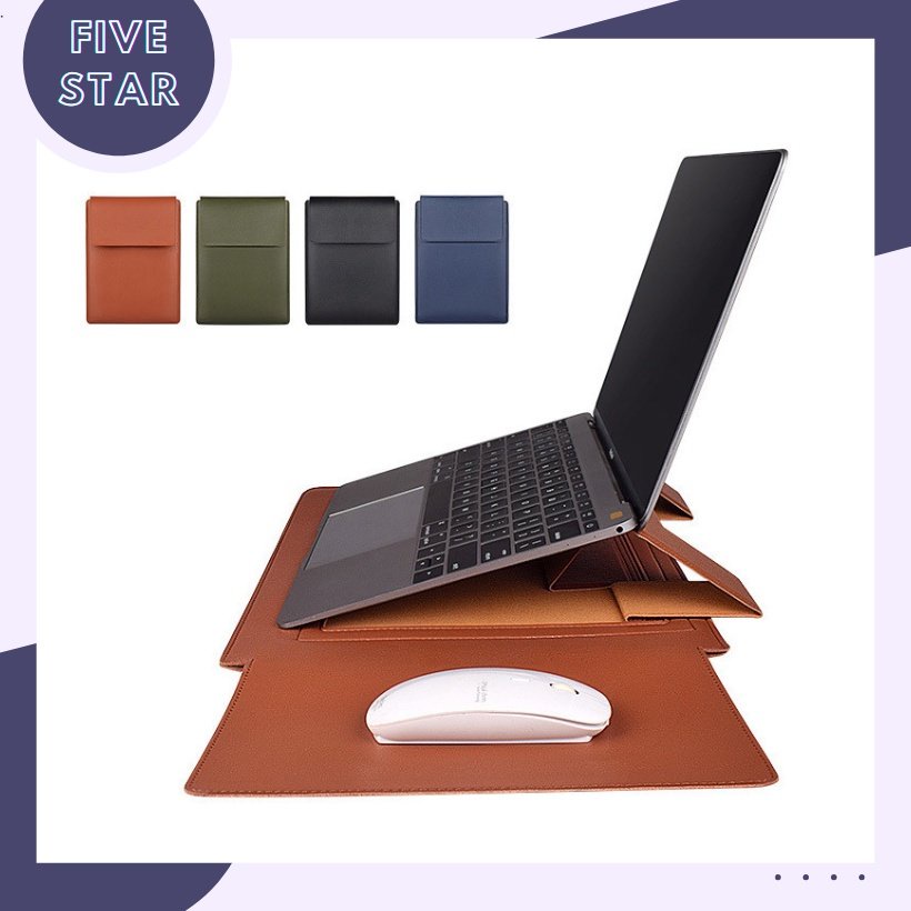 Túi chống sốc bao da Laptop / Macbook cao cấp 13,3 inch PU05 - Bảo Hành ...