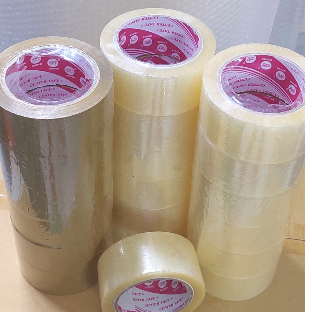 Băng Keo Trong & Băng Keo Đục ( 1 cây 6 cuộn 100yard 1,2kg ) | Shopee Việt Nam