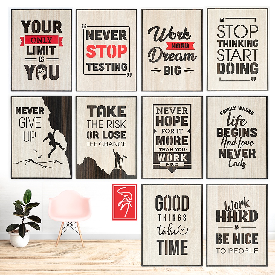 10 mẫu tranh slogan tạo động lực bằng tiếng anh cho văn phòng của bạn ...