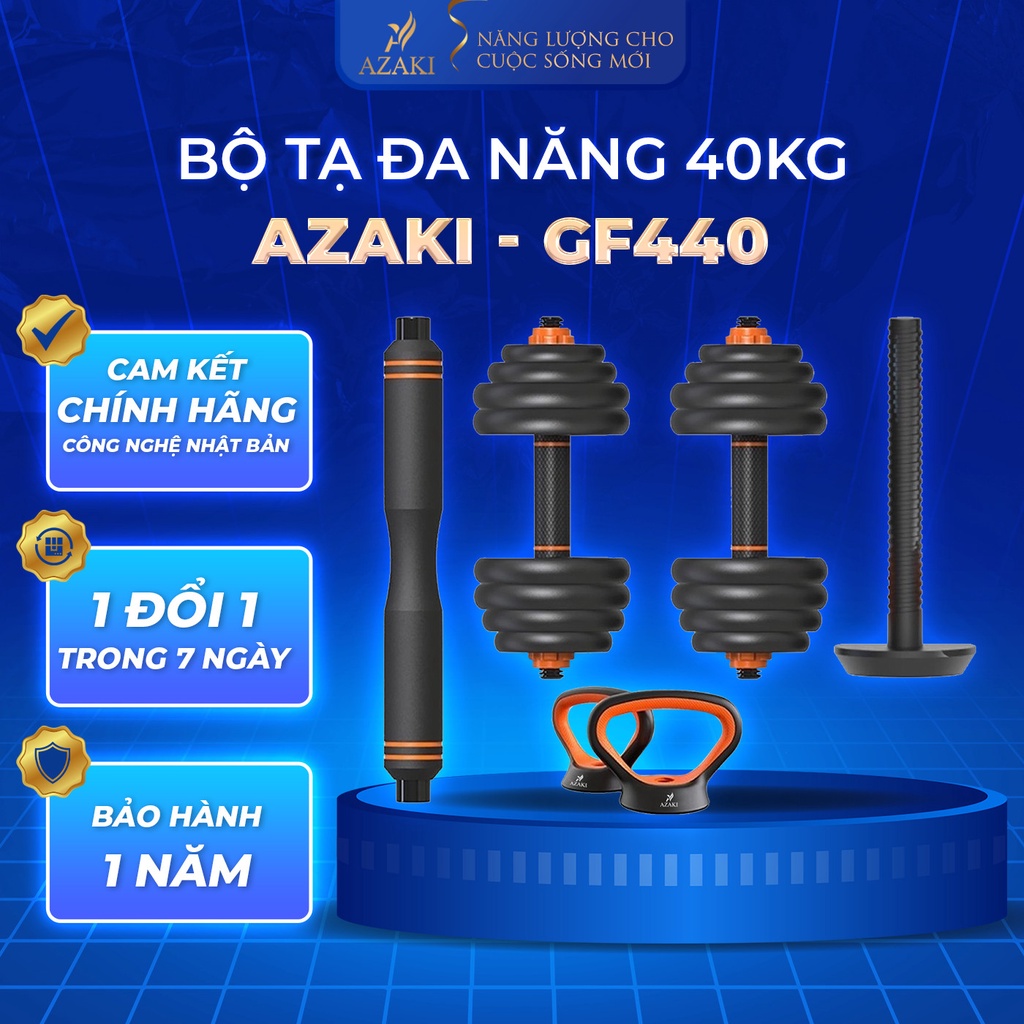 Bộ Tạ Đa Năng Chính Hãng Nhật Bản Azaki GF440 | Shopee Việt Nam