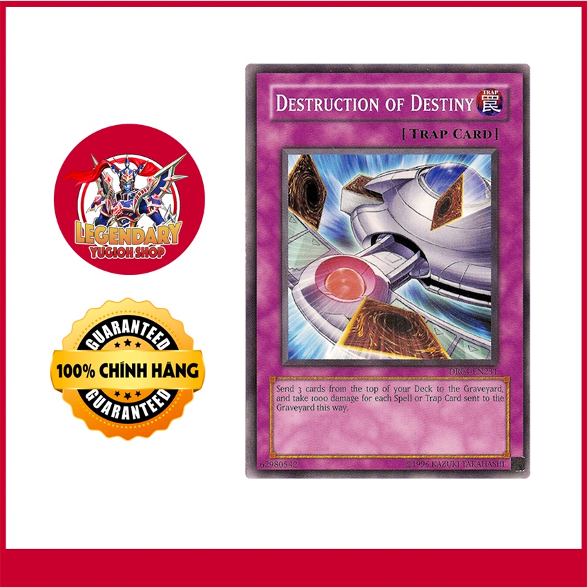 [Thẻ Bài Yugioh Chính Hãng] Destruction of Destiny | Shopee Việt Nam
