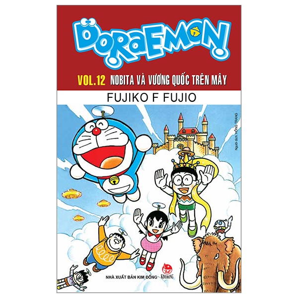 Sách Doraemon Truyện Dài - Tập 12 - Nobita Và Vương Quốc Trên Mây (Tái ...