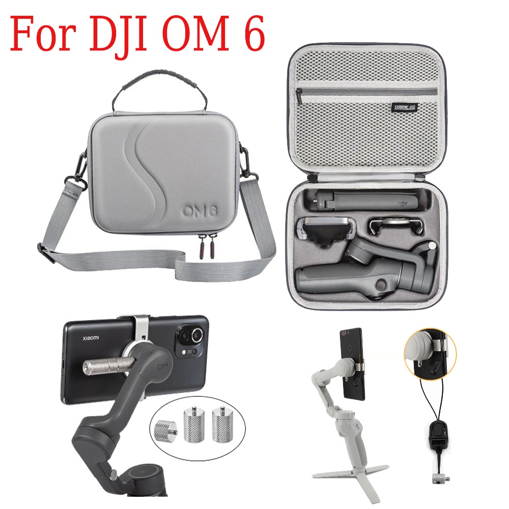 Hộp Đựng Tay Cầm Chống Rung DJI OM 6 6 DJI Osmo Mobile 6 Bằng PU | Shopee Việt Nam