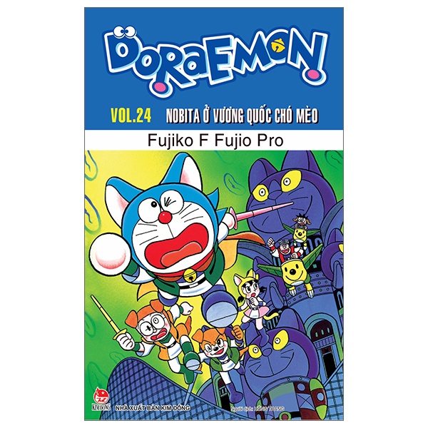 Sách Doraemon Truyện Dài - Tập 24 - Nobita Ở Vương Quốc Chó Mèo (Tái ...